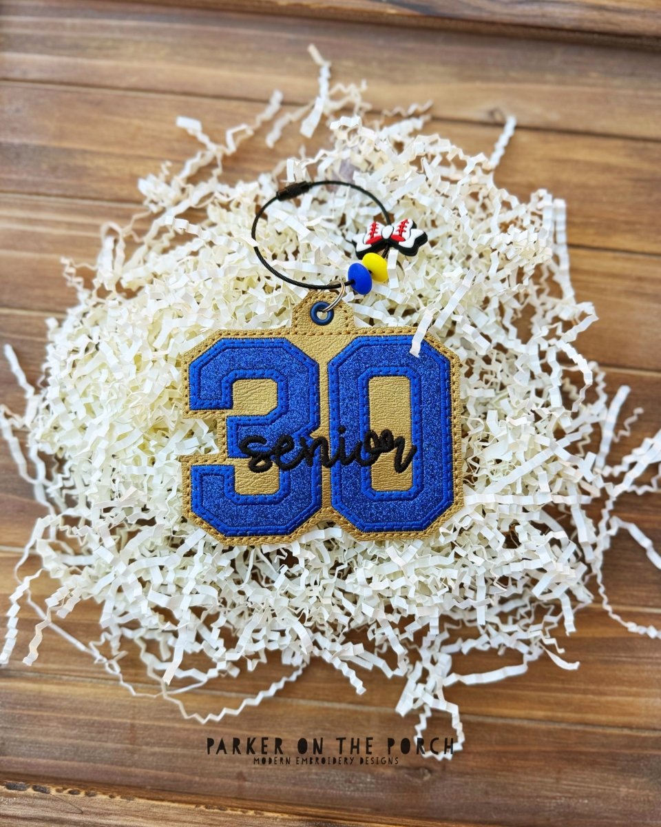 Digital Download- Bag Tag- Senior 30' – Parker on the Porch