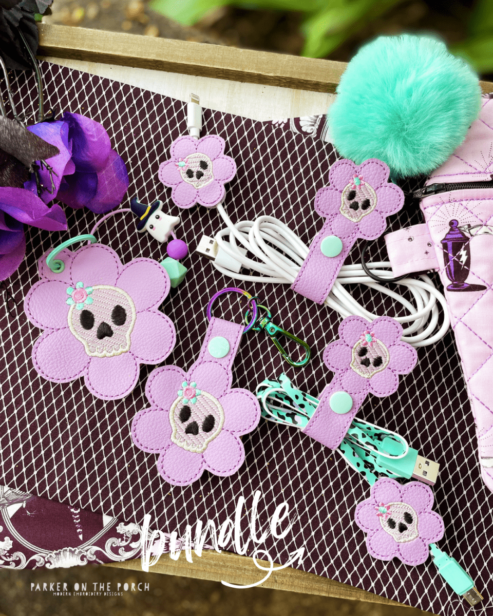 Digital Download- Skeleton Daisy- BUNDLE – Parker on the Porch