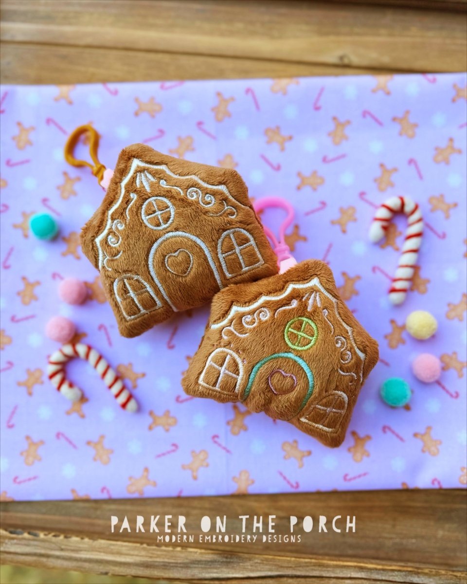 Digital Download - Tag-A-Long- Gingerbread House – Parker on the Porch