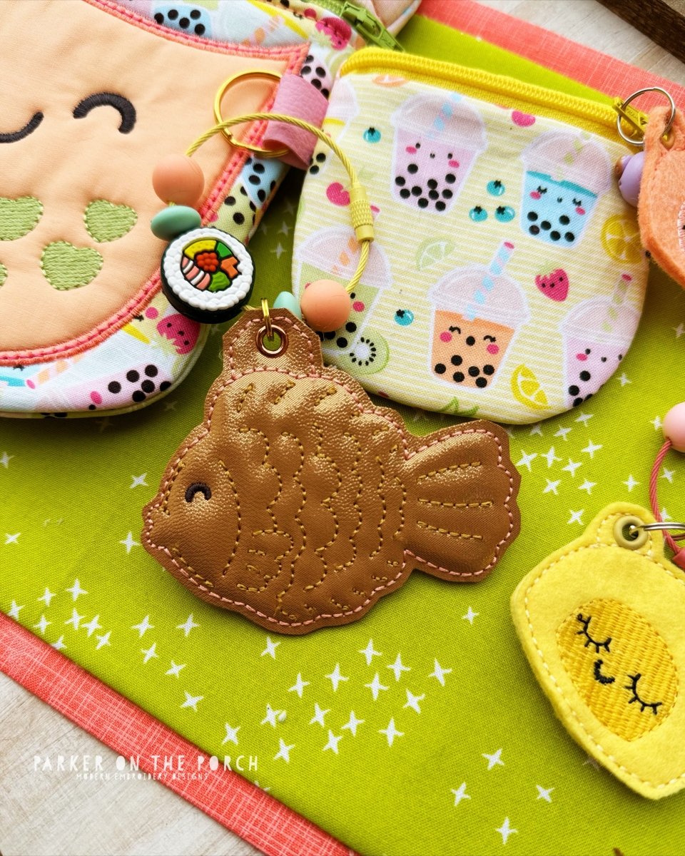 Digital Download- PUFF Bag Tag- Taiyaki (Japanese Fish Waffle) – Parker ...