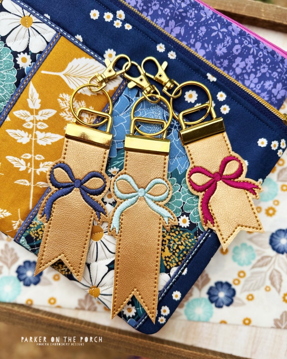 Digital Download- Keyfob Flag Fobs - Bow – Parker on the Porch