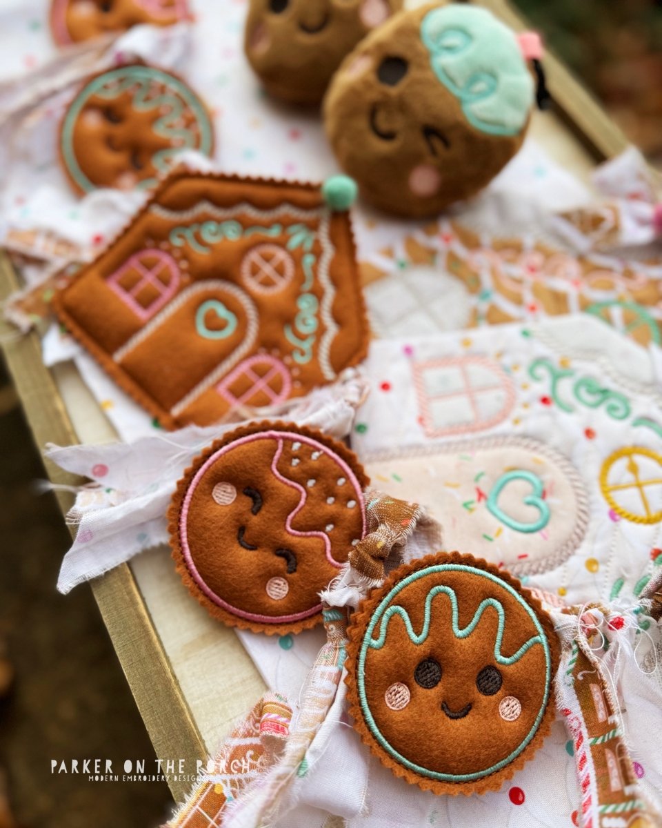 Digital Download - Gingerbread Puff Banner – Parker on the Porch