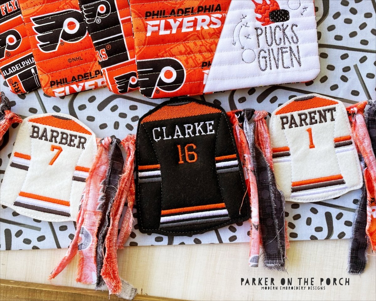 Digital Download - Hockey Jersey Puff Banner – Parker on the Porch