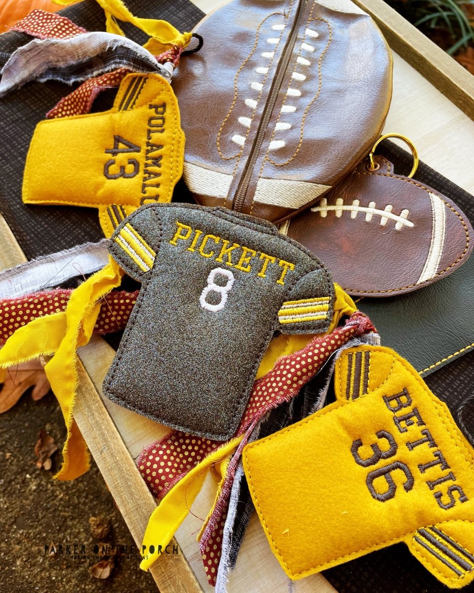 Digital Download - Football Jersey Puff Banner – Parker on the Porch