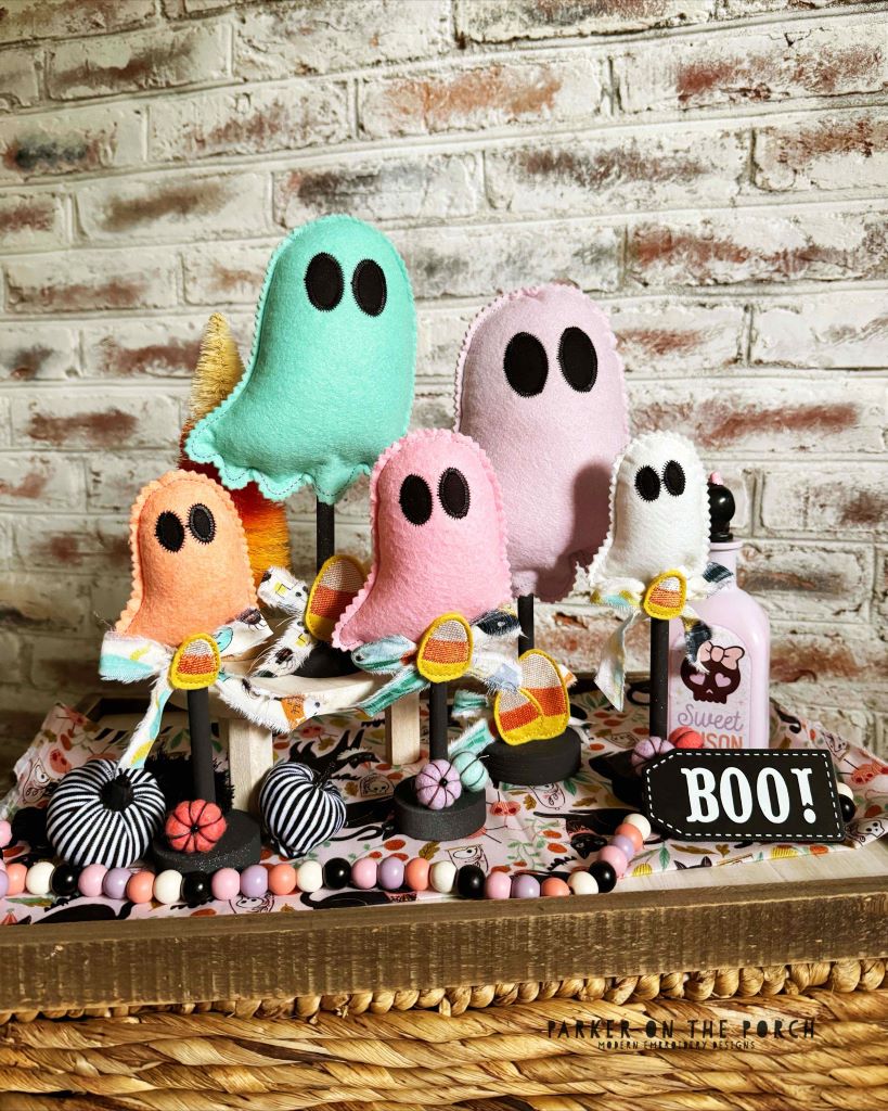 Digital Download- Shabby Ghost Stuffie – Parker on the Porch