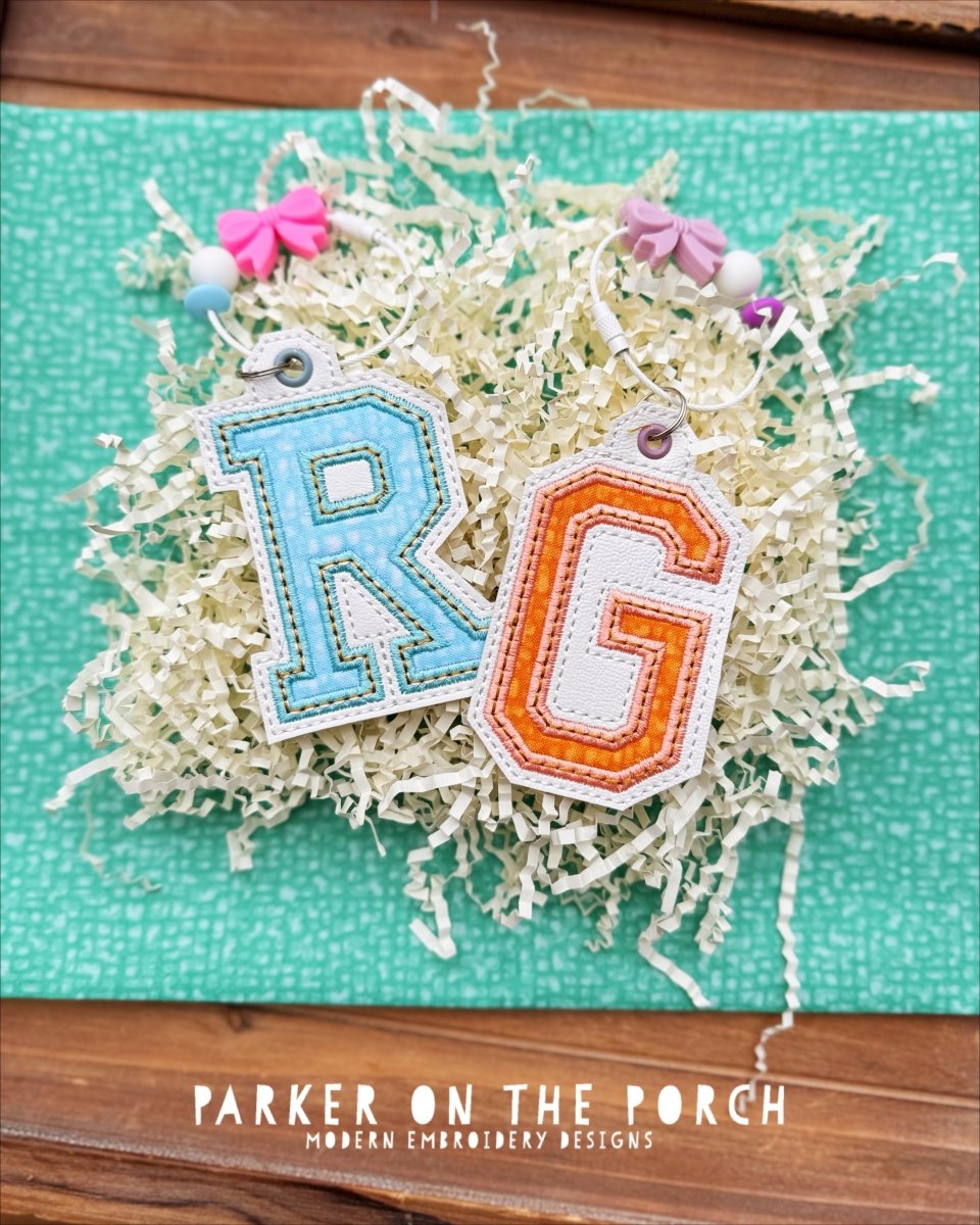 Digital Download - Squad Alpha Monogram Charm Set XL - Applique ...