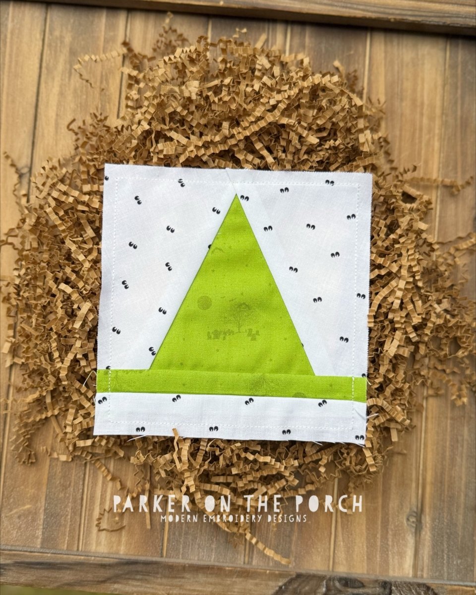 FPP Witch Hat Quilt Block – Digital Embroidery Pattern Download ...
