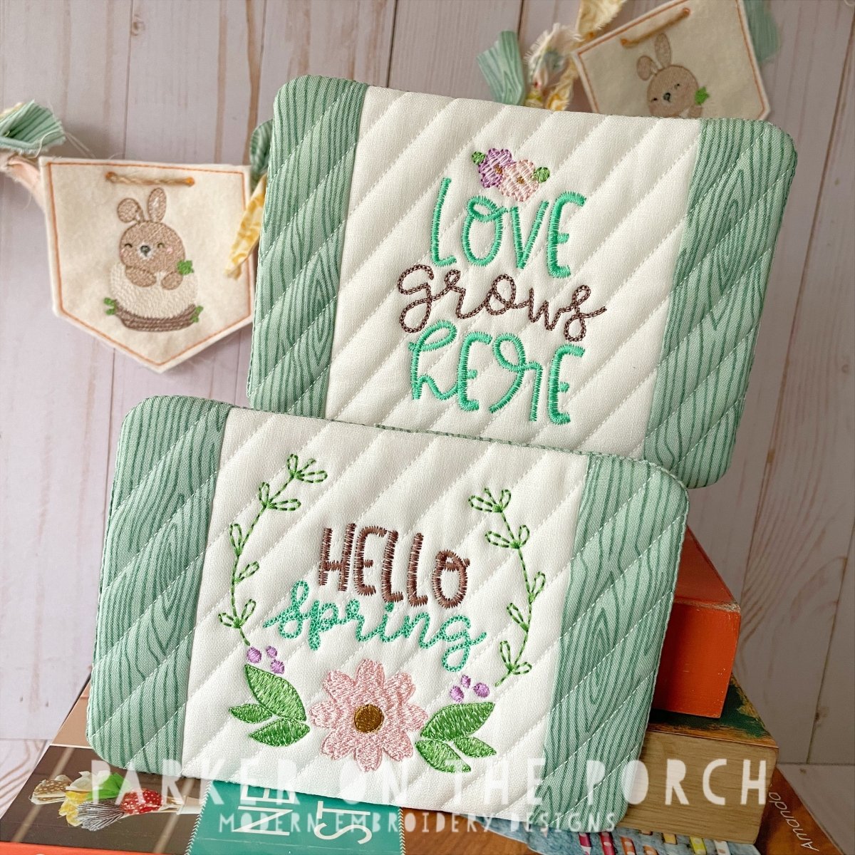 Digital Download - Some Bunny Collection - Spring Mug Rug - BUNDLE ...