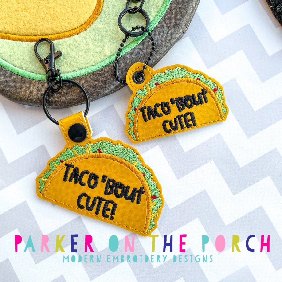 Digital Download- Taco Bout Cute Snaptab & Charm Set – Parker on the Porch