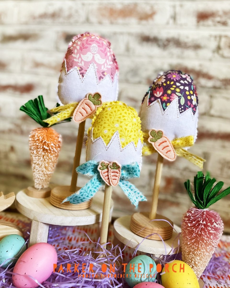 Digital Download- Shabby Egg Stuffie – Parker on the Porch