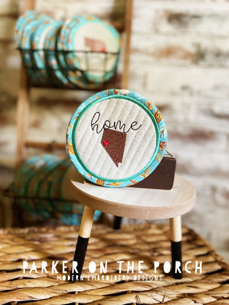 Digital Download - Home State Coaster- Nevada – Parker on the Porch