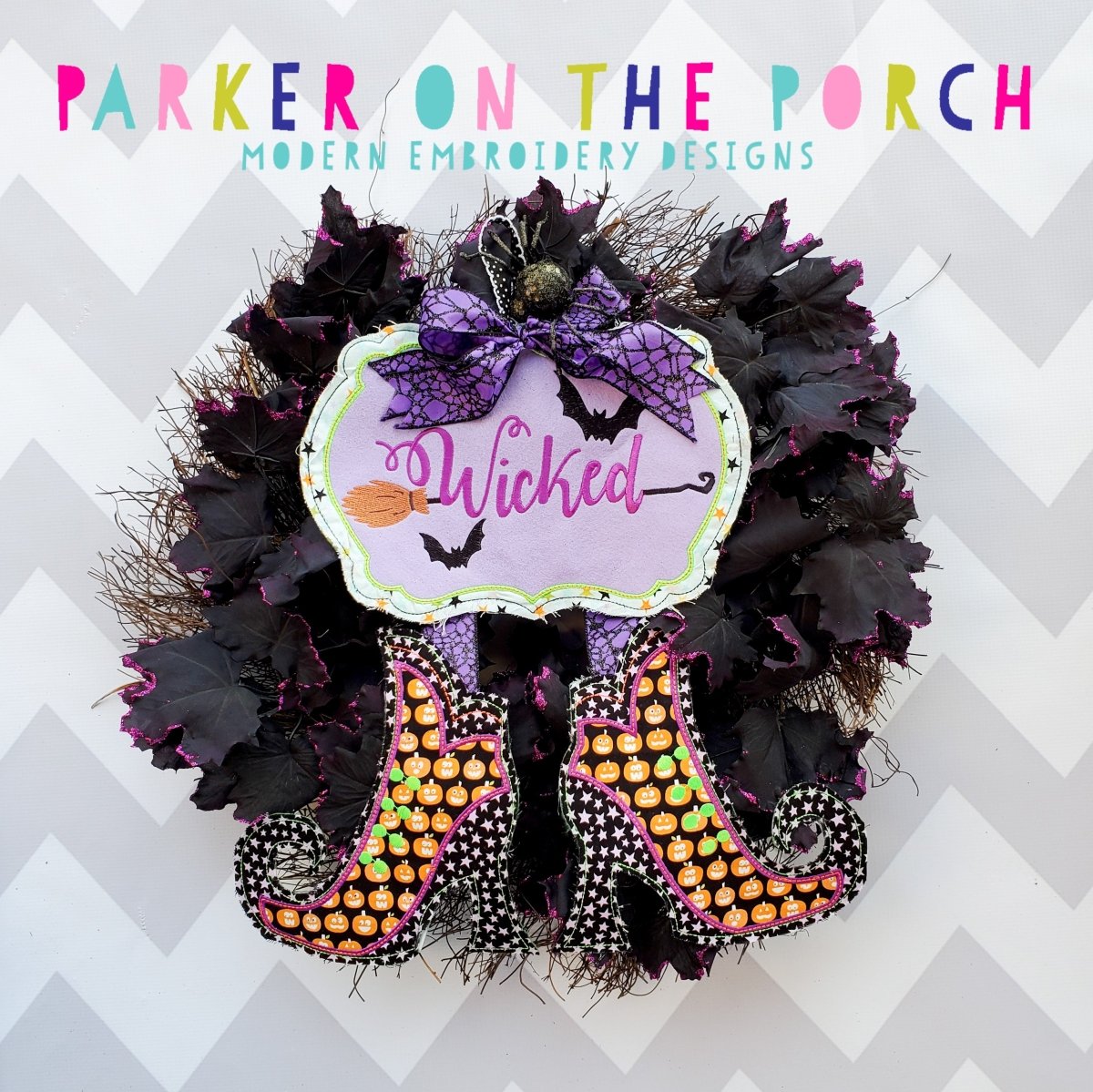 Digital Download- Wicked Witch Banner Bundle – Parker on the Porch