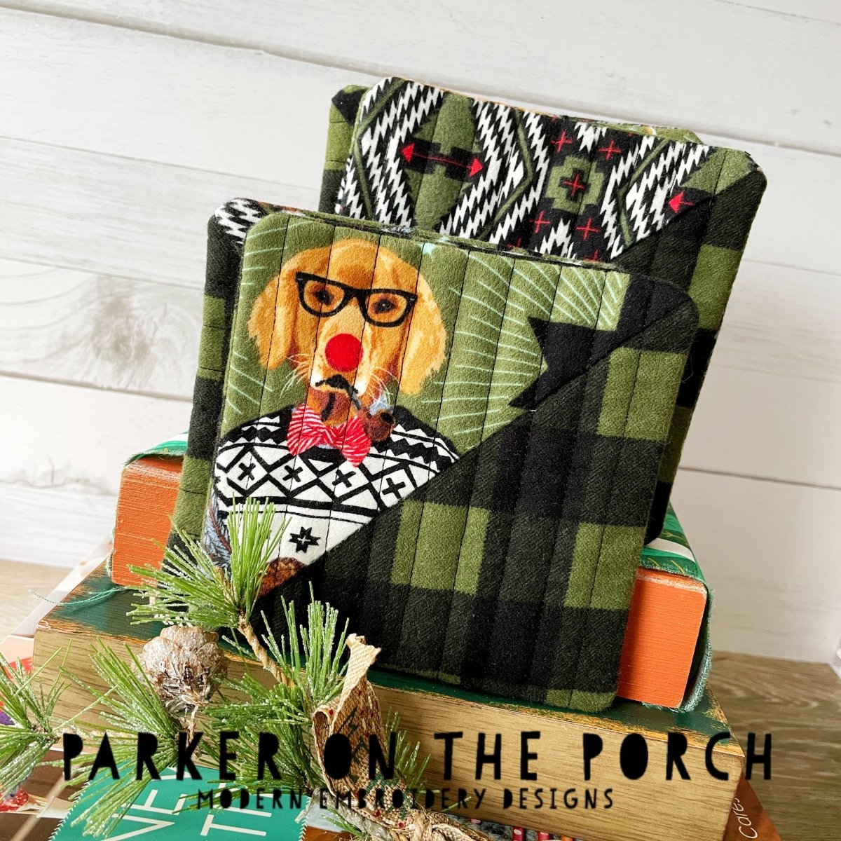 Digital Download - Coaster - Split Coaster – Parker on the Porch
