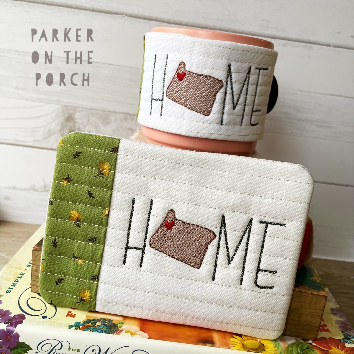 Digital Download - Home State - Mug Rug and Mug Wrap Bundle- Oregon ...